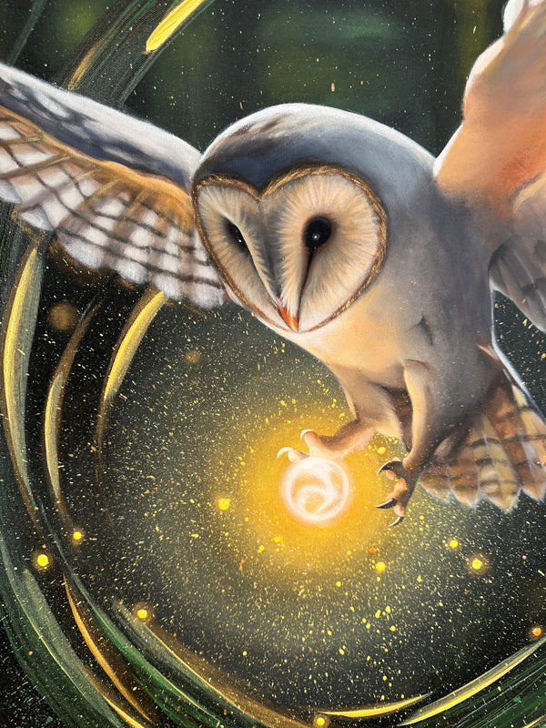 Glowing Owl (by Danivinci)